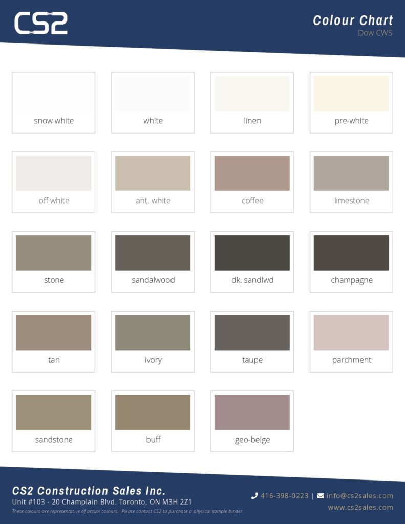 Dowsil Silicone Sealant (CWS) Distributor | CS2